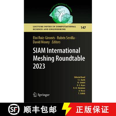 【3-4周达】精装 SIAM International Meshing Roundtable 2023 [9783031405938]