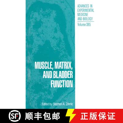 【3-4周达】精装 Muscle, Matrix, and Bladder Function [9780306451935]