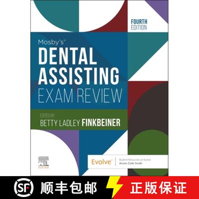 【3-4周达】Mosby's Dental Assisting Exam Review [9780323812344]