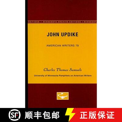 【3-4周达】John Updike - American Writers 79: University of Minnesota Pamphlets on American Writers [9780816605293]