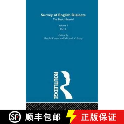 【3-4周达】精装 Survey Eng Dialects Vol2 Prt2 [9780415185134]
