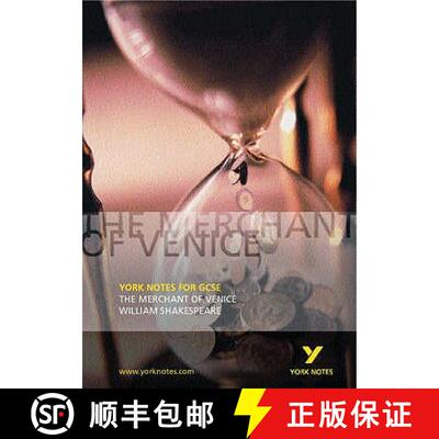 【3-4周达】Merchant of Venice: York Notes for GCSE - everything you need to study and prepare for the... [9780582506169]