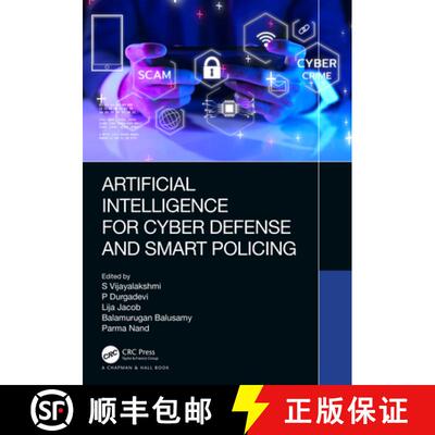 【3-4周达】精装 Artificial Intelligence for Cyber Defense and Smart Policing [9781032170930]