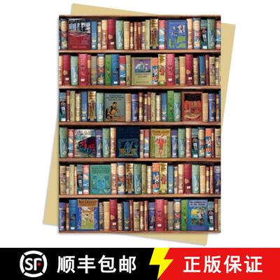 【3-4周达】Bodleian Libraries: Hobbies and Pastimes Bookshelves Greeting Card Pack: Pack of 6 [9781839642678]