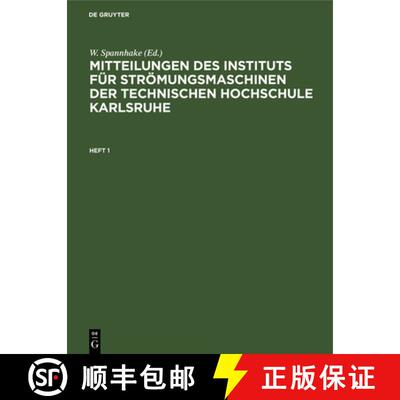 【3-4周达】精装 Mitteilungen Des Instituts Fur Stroemungsmaschinen Der Technischen Hochschule Karlsru... [9783486759846]