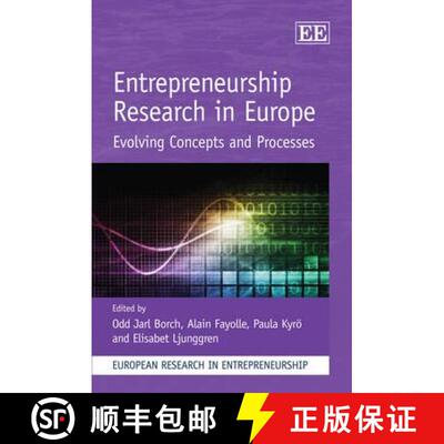 【3-4周达】精装 Entrepreneurship Research in Europe: Evolving Concepts and Processes: Evolving Concep... [9780857931740]