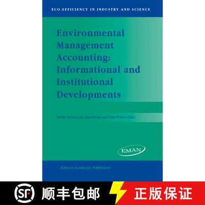 【3-4周达】Environmental Management Accounting: Informational and Institutional Developments [9781402005534]