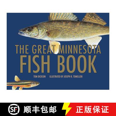 【3-4周达】精装 The Great Minnesota Fish Book [9780816651351]