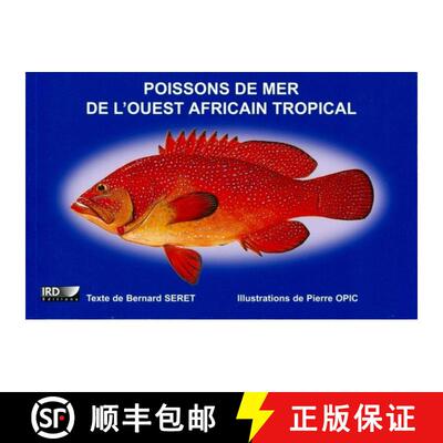 预订 Poissons de Mer de l'Ouest Africain Tropical [Tropical Fish of the West African Sea] (Edition: 3) [9782709917025]