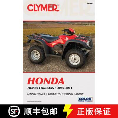 【3-4周达】Honda TRX500 Foreman Series ATV (2005-2011) Service Repair Manual [9781599694108]