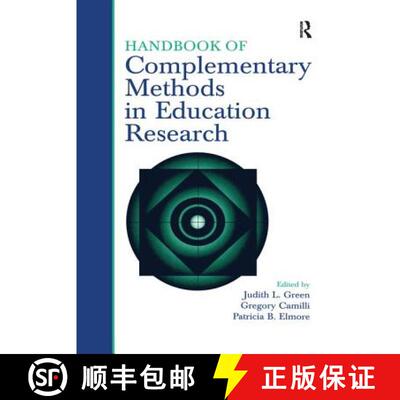 【3-4周达】精装 Handbook of Complementary Methods in Education Research [9780805859324]