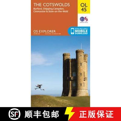 【3-4周达】Cotswolds, Burford, Chipping Campden, Cirencester & Stow-on-the Wold [9780319242841]