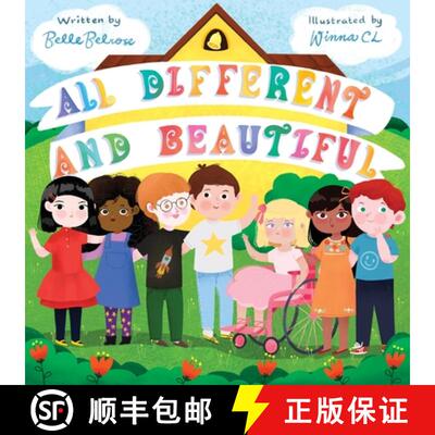 【3-4周达】All Different and Beautiful: A Children's Book about Diversity, Kindness, and Friendships [9783949152009]