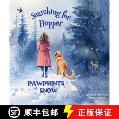 【3-4周达】精装 Searching for Hopper: Pawprints in Snow [9798991965538]