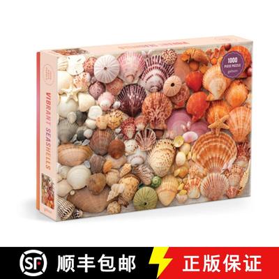 【3-4周达】Vibrant Seashells 1000 Piece Puzzle [9780735380608]