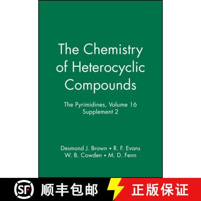 【3-4周达】精装 Chemistry Of Heterocyclic Compounds Volume Sixteen - Pyrimidines Supplement Two [Wile... [9780471027454]