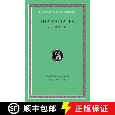 【3-4周达】Hippocrates, Vol IX, Coan Prenotions – Anatomical and Minor Clinical Writings L509 [9780674996403]