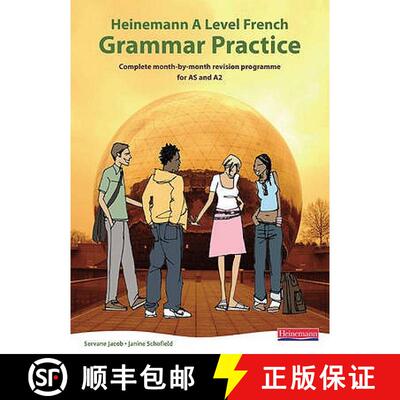 【3-4周达】Heinemann A Level French Grammar Practice: Complete Month-by-Month Revision Programme for ... [9780435396503]