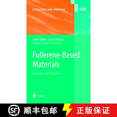 【3-4周达】精装 Fullerene-Based Materials : Structures and Properties [9783540201069]