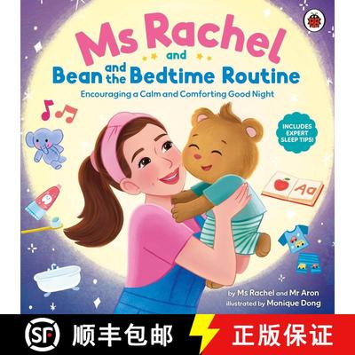 【3-4周达】Ms Rachel and Bean and the Bedtime Routine: Encouraging a Calm and Comforting Good Night [9780241803363]