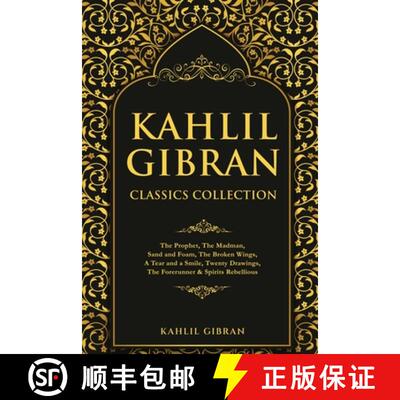 【3-4周达】Kahlil Gibran Classics Collection: The Prophet, The Madman, Sand and Foam, The Broken Wing... [9789355225450]
