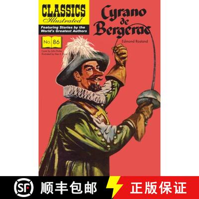 【3-4周达】Classic Comics Cyrano De Bergerac [9781911238652]
