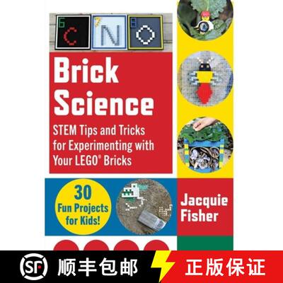 【3-4周达】Brick Science: Stem Tips and Tricks for Experimenting with Your Lego Bricks--30 Fun Projec... [9781510749665]