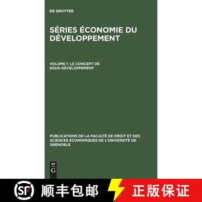 【3-4周达】精装 Le concept de sous–développement [9789027979735]
