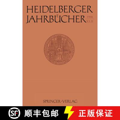 【3-4周达】Heidelberger Jahrbücher [9783540652137]