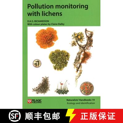 【3-4周达】Pollution monitoring with lichens [9781784272111]
