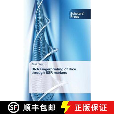 预订 DNA Fingerprinting of Rice through SSR markers [9783639761900]