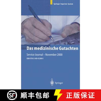 【3-4周达】Das medizinische Gutachten : Rechtliche Grundlagen, Relevante Klinik, Praktische Anleitung... [9783540413080]
