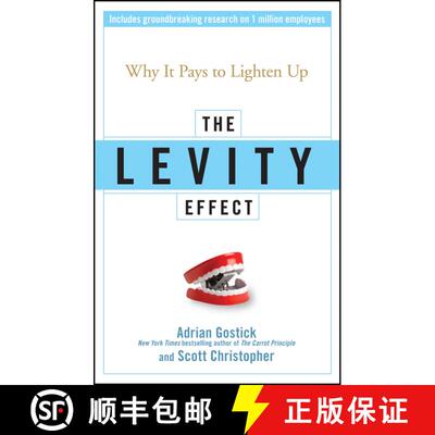 【3-4周达】精装 The Levity Effect: Why It Pays To Lighten Up [Wiley经管] [9780470195888]