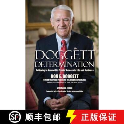 【3-4周达】Doggett Determination: Believing in Yourself to Create Success in Life and Business [9780692264355]