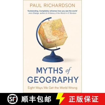【3-4周达】Myths of Geography : Eight Ways We Get the World Wrong [9780349136332]