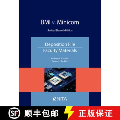 【3-4周达】BMI v. Minicom: Deposition File, Faculty Materials [9781601569851]
