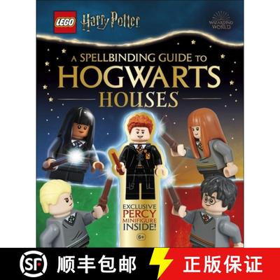 LEGO Harry Potter A Spellbinding Guide to Hogwarts Houses : With Exclusive Percy Weasley Minifigure [9780241544648]
