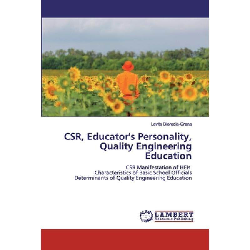 预订 CSR, Educator's Personality, Quality Engineering Education ...