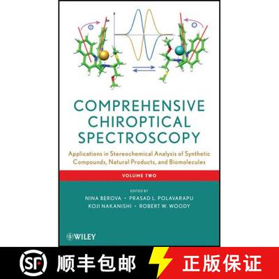 【3-4周达】Comprehensive Chiroptical Spectroscopy: Applications In Stereochemical Analysis Of Synthet... [9781118012925]