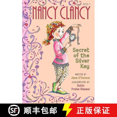 【3-4周达】精装 Nancy Clancy, Secret of the Silver Key: #4 [9781098251406]