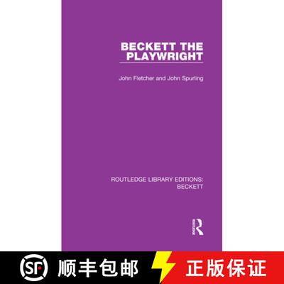 【3-4周达】精装 BECKETT THE PLAYWRIGHT (RLE BECKETT [9780367747114]