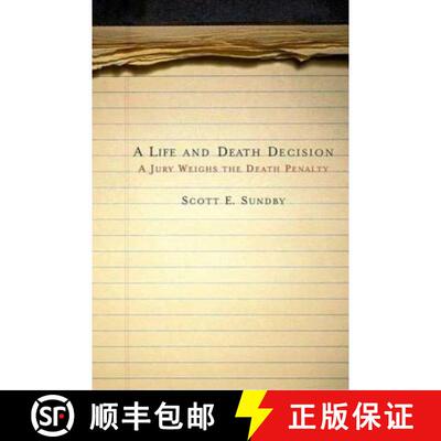 【3-4周达】A Life and Death Decision: A Jury Weighs the Death Penalty [9780230600638]
