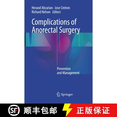 【3-4周达】Complications of Anorectal Surgery : Prevention and Management [9783319839349]
