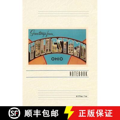 【3-4周达】Vintage Lined Notebook Greetings from Youngstown [9798385442201]