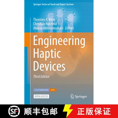 【3-4周达】精装 Engineering Haptic Devices (3rd ed. 2023) [9783031045356]