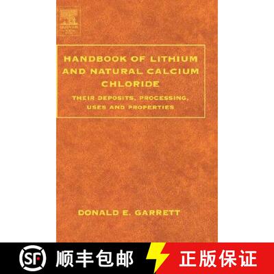 【3-4周达】Handbook of Lithium and Natural Calcium Chloride [9780122761522]