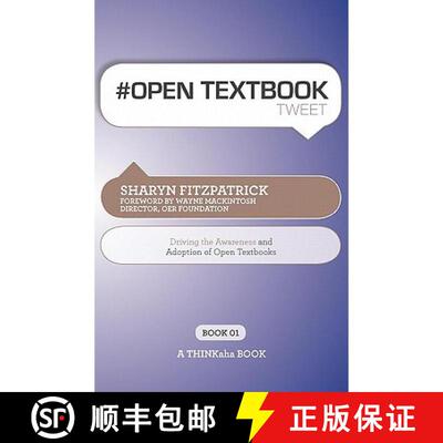 【3-4周达】# Open Textbook Tweet Book01: Driving the Awareness and Adoption of Open Textbooks [9781616990343]