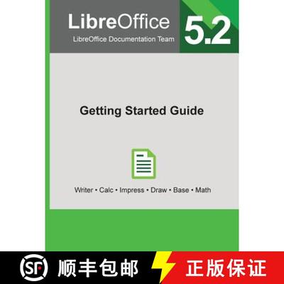【3-4周达】LibreOffice 5.2 Getting Started Guide [9781680921564]