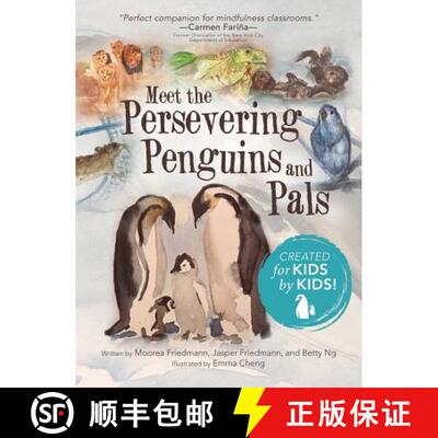 【3-4周达】精装 Meet the Persevering Penguins and Pals [9781480877238]