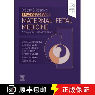 【3-4周达】Creasy-Resnik's Study Guide for Maternal Fetal Medicine [9780323834971]